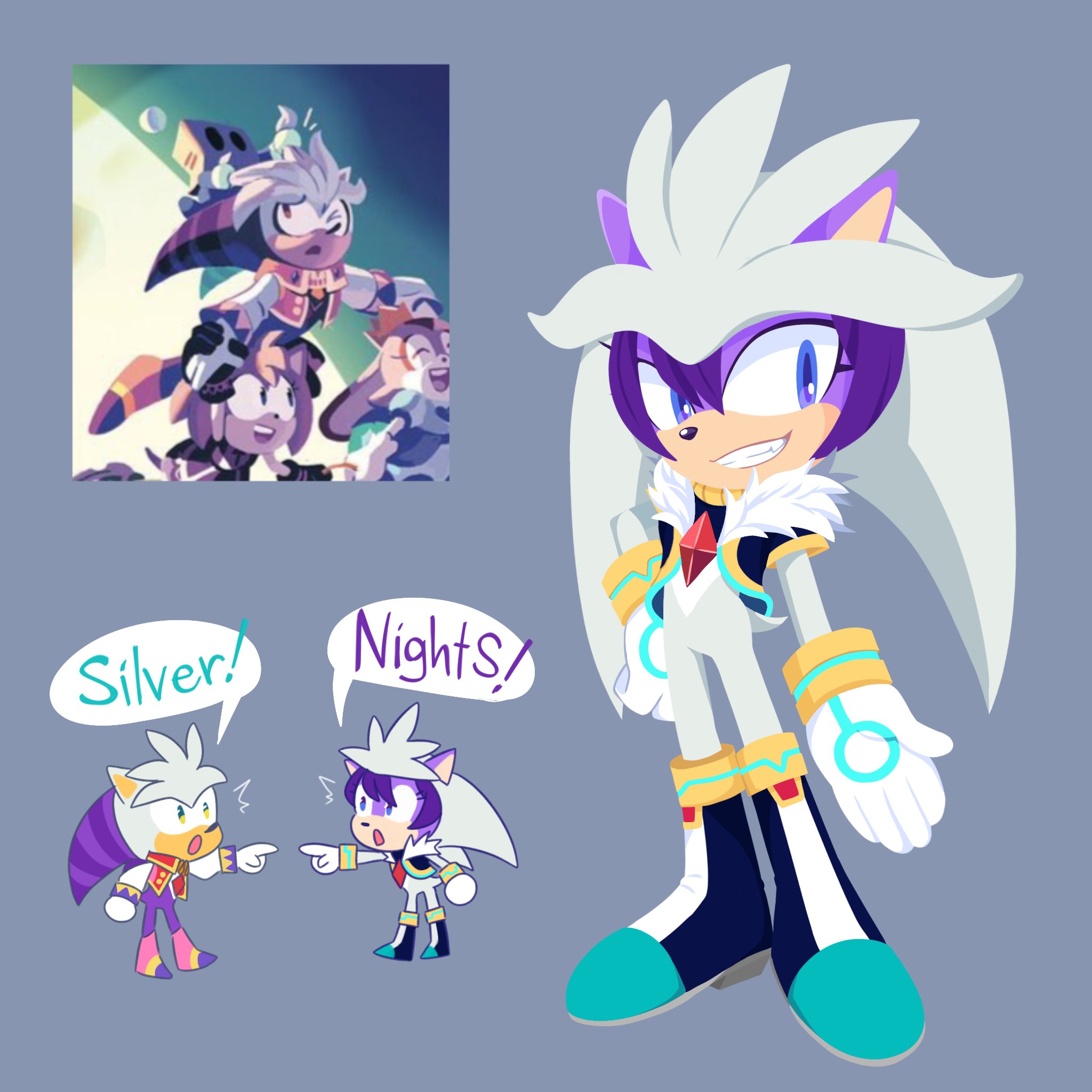 Silver The Hedgehog Costume