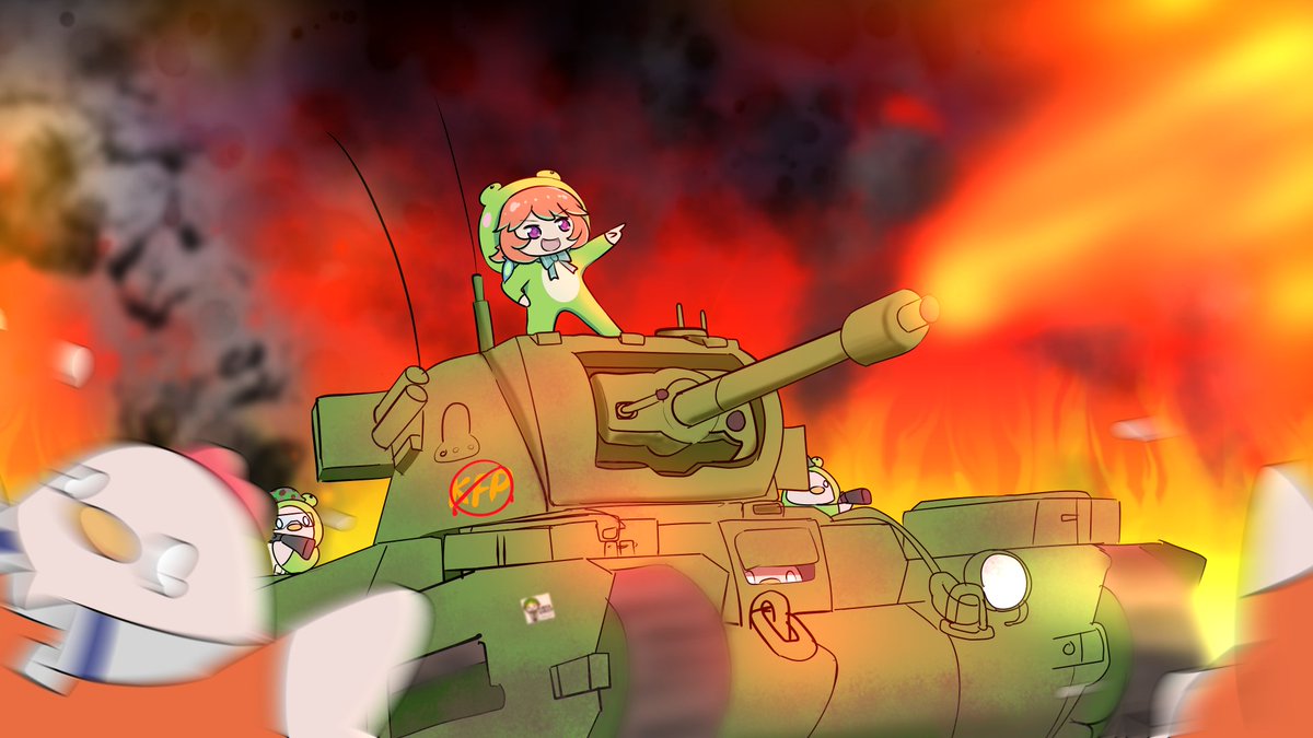 小鳥遊キアラ 「everything changed when the frog nation 」|ShiroO(h my)のイラスト