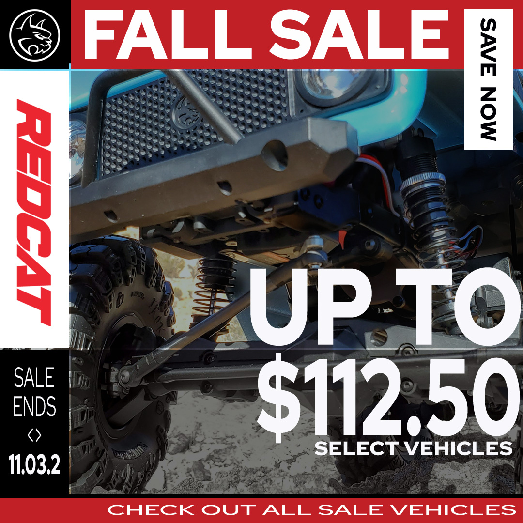 Redcat Racing on Twitter: "The Redcat Fall Saving's sale is in full swing. Save up to $112.50 ...