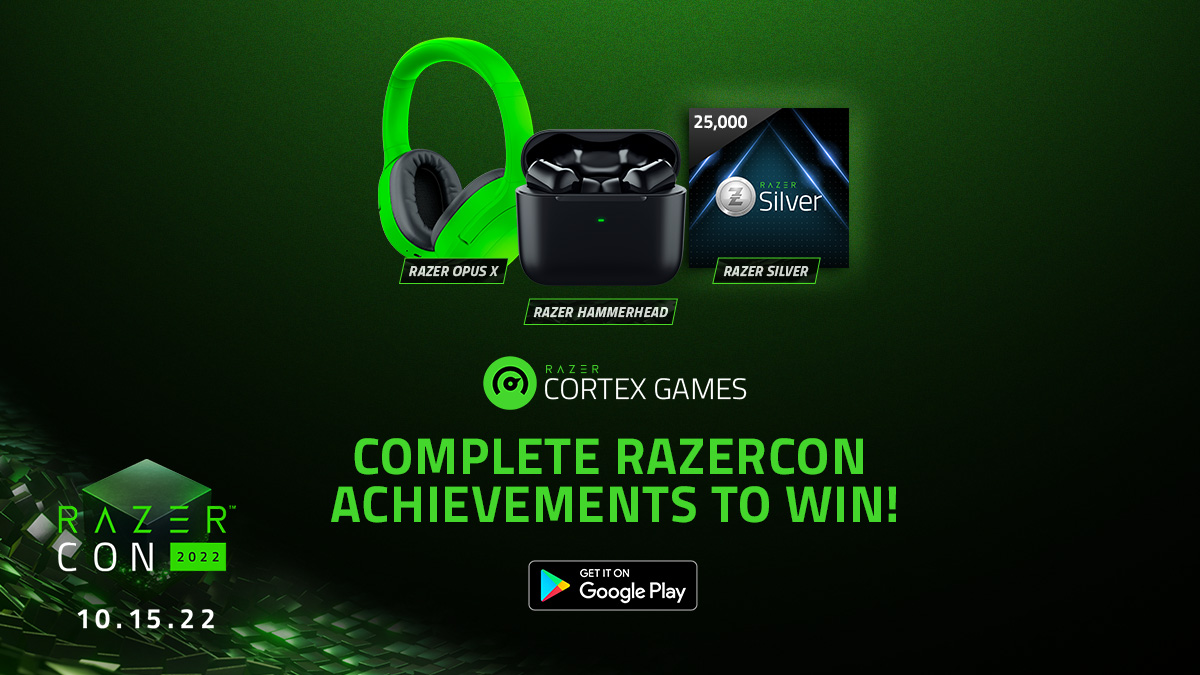 R Λ Z Ξ R on Twitter: "Don’t miss out on Razer Cortex Mobile’s RazerCon giveaways and stand to ...
