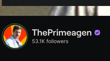 ThePrimeagen (@ThePrimeagen) / Twitter
