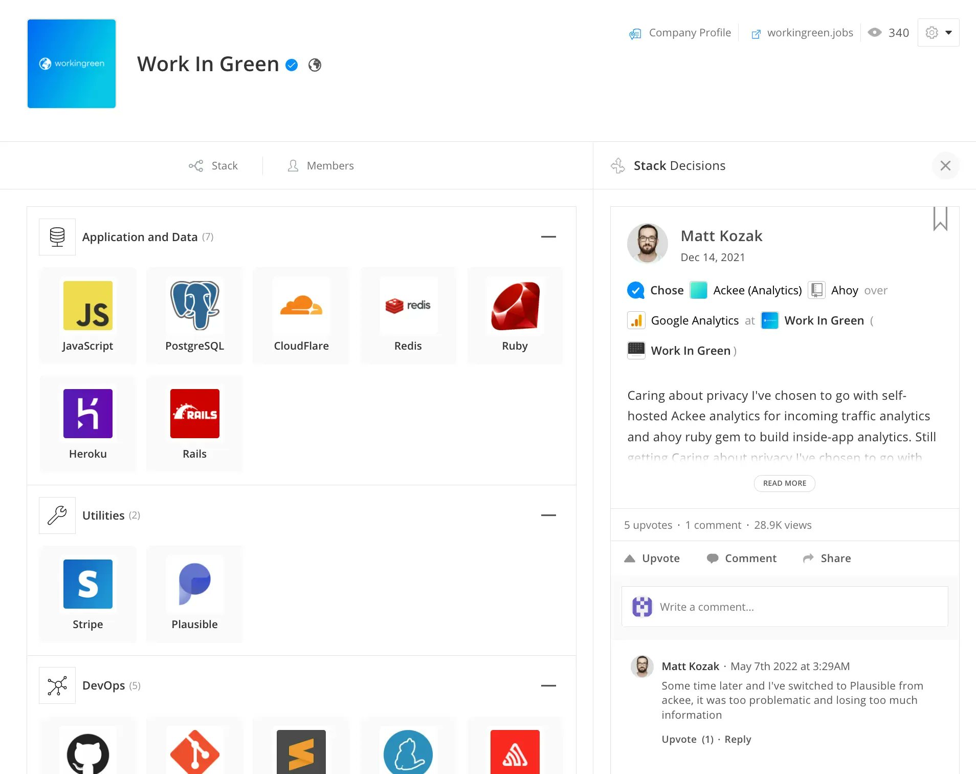 StackShare (@stackshareio) / Twitter