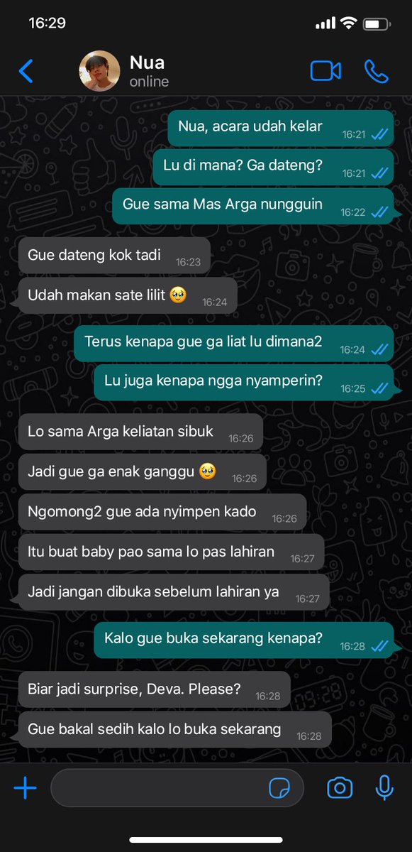 Emma on Twitter: "247. Kado dari Nua"