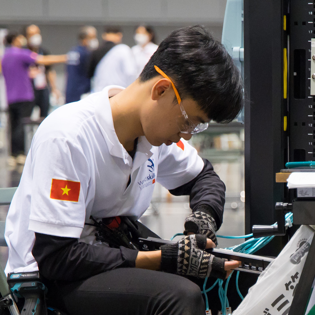 WorldSkills Japan on Twitter: "第46回技能五輪国際大会（京都大会）"情報ネットワーク施工" 競技3日目 ！ WorldSkills Competition ...