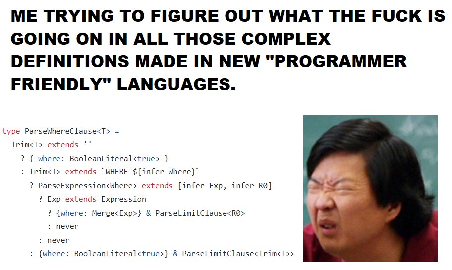 Programmer Humor on Twitter: "Pls can we go back to traditional languages? https://t.co ...