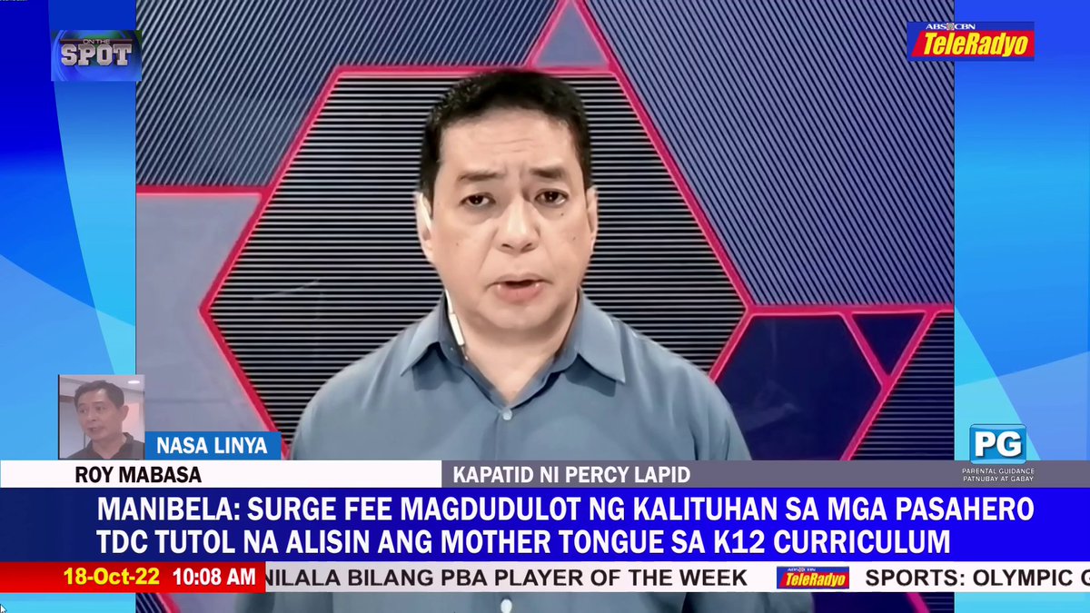 Abs Cbn News On Twitter Rt Dzmmteleradyo Ngayon Sa Teleradyo Roy
