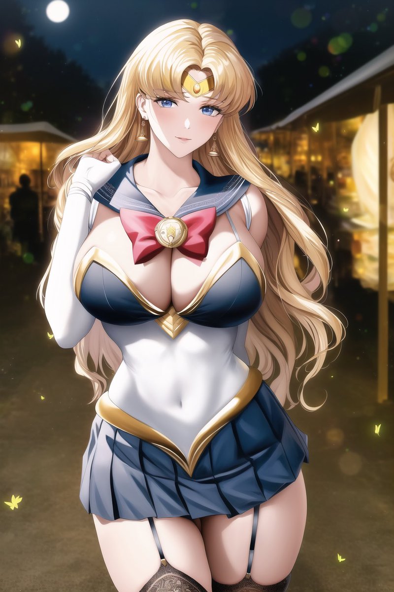 Made In Heaven on Twitter: "Sailor moon🌝 #stablediffusion"