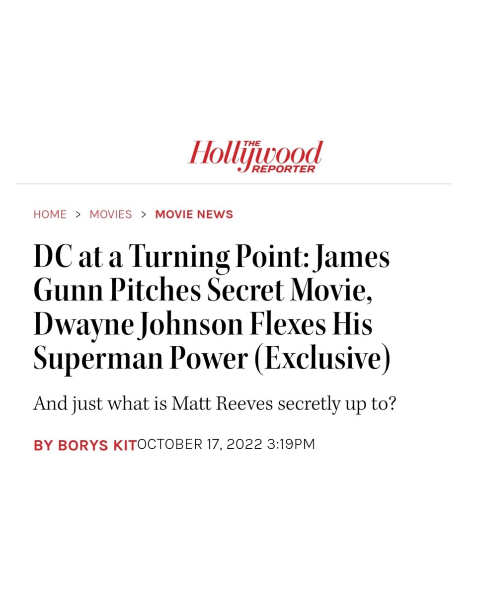 Thread kumpulan berita-berita DC dari artikel berjudul "DC at a Turning ...