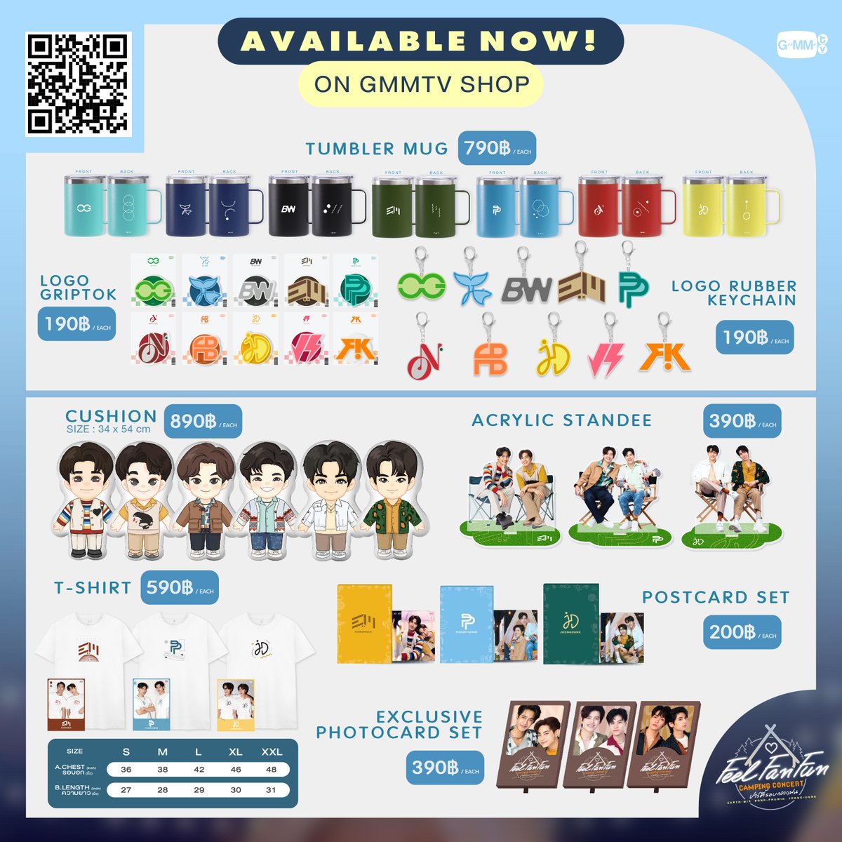 GMMTV SHOP on Twitter: "AVAILABLE NOW! NEW OFFICIAL MERCHANDISE ON GMMTV SHOP🔥 https://gmm-tv ...