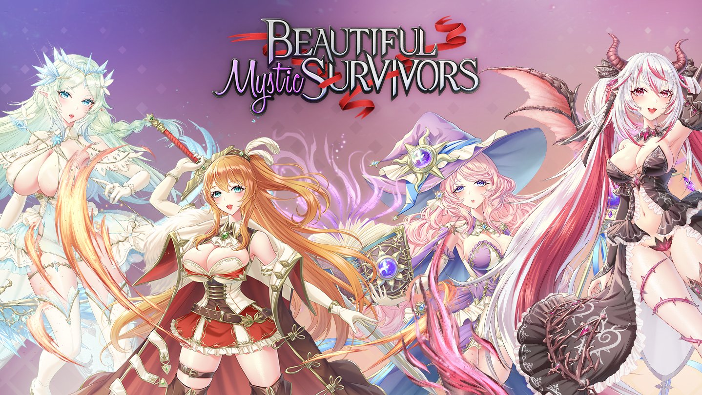 GameWith@最新ゲーム情報局 on Twitter: "美少女ローグライト『Beautiful Mystic Survivors(ビューティフルミスティックサバイバーズ)』Steamで ...