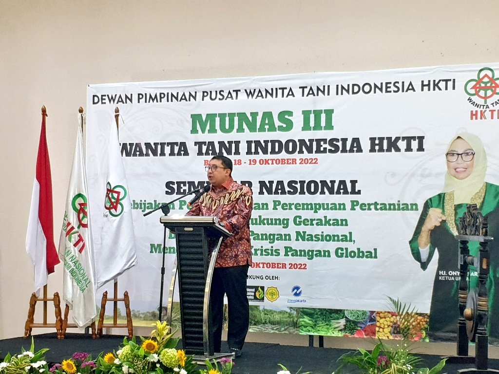 Siang ini, sbg Ketum DPN Himpunan Kerukunan Tani Indonesia (HKTI ...