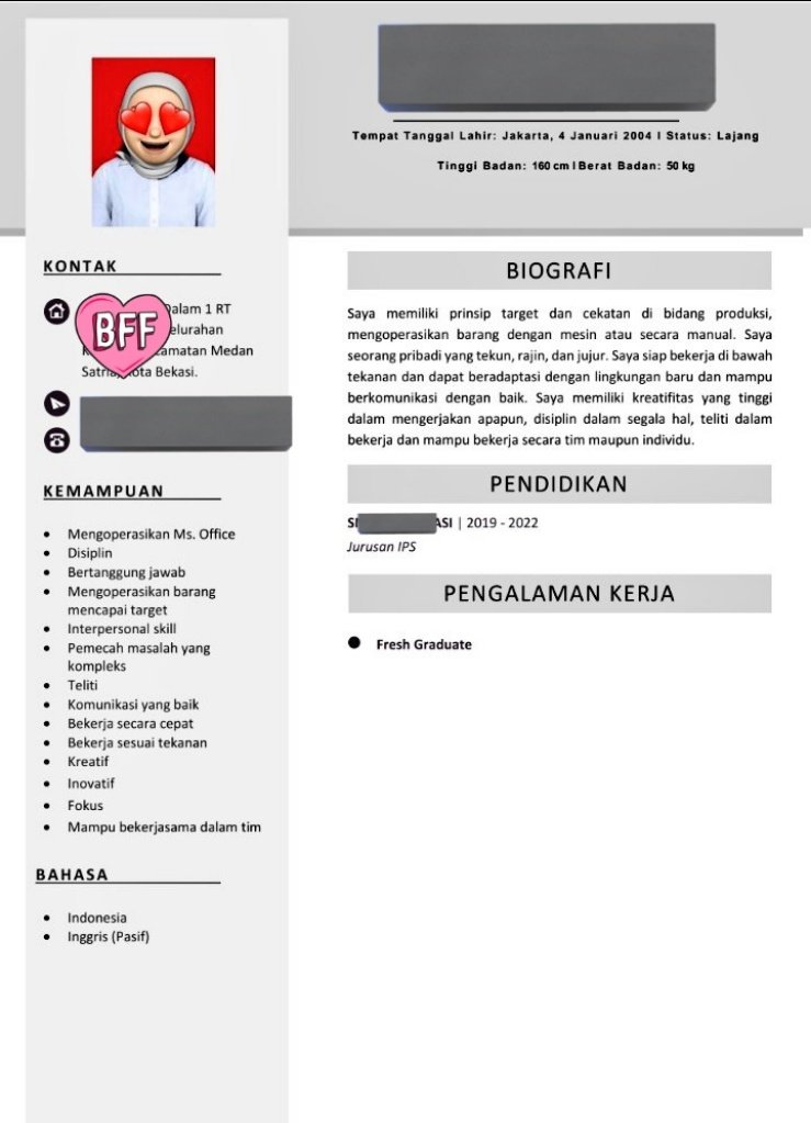 BACA RULES DI (bit.ly/worksfess) on Twitter: "work! haai kakak-kakak. Tolong bantuannya buat ...