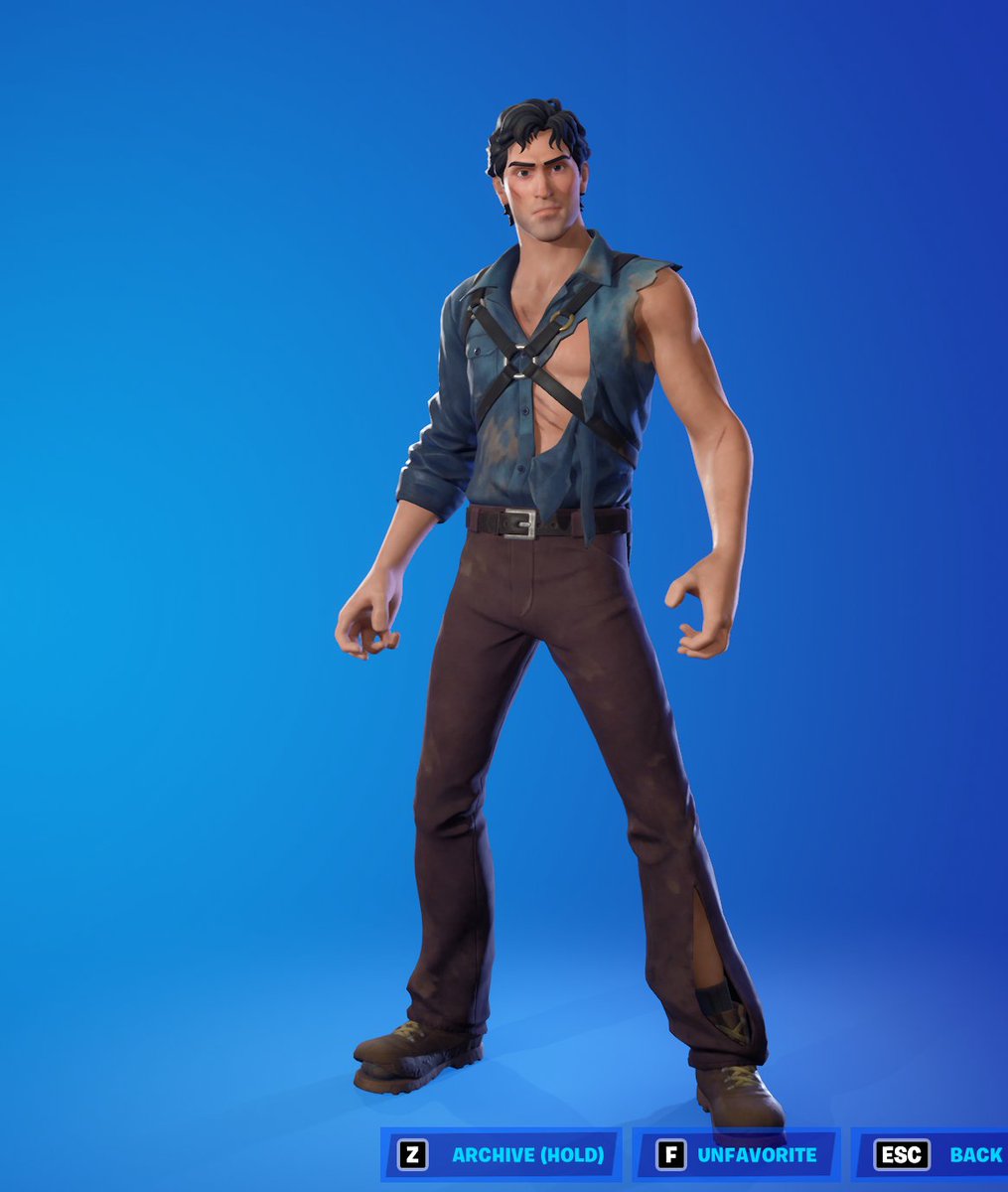 Shiina on Twitter: "Ash Williams skin!"