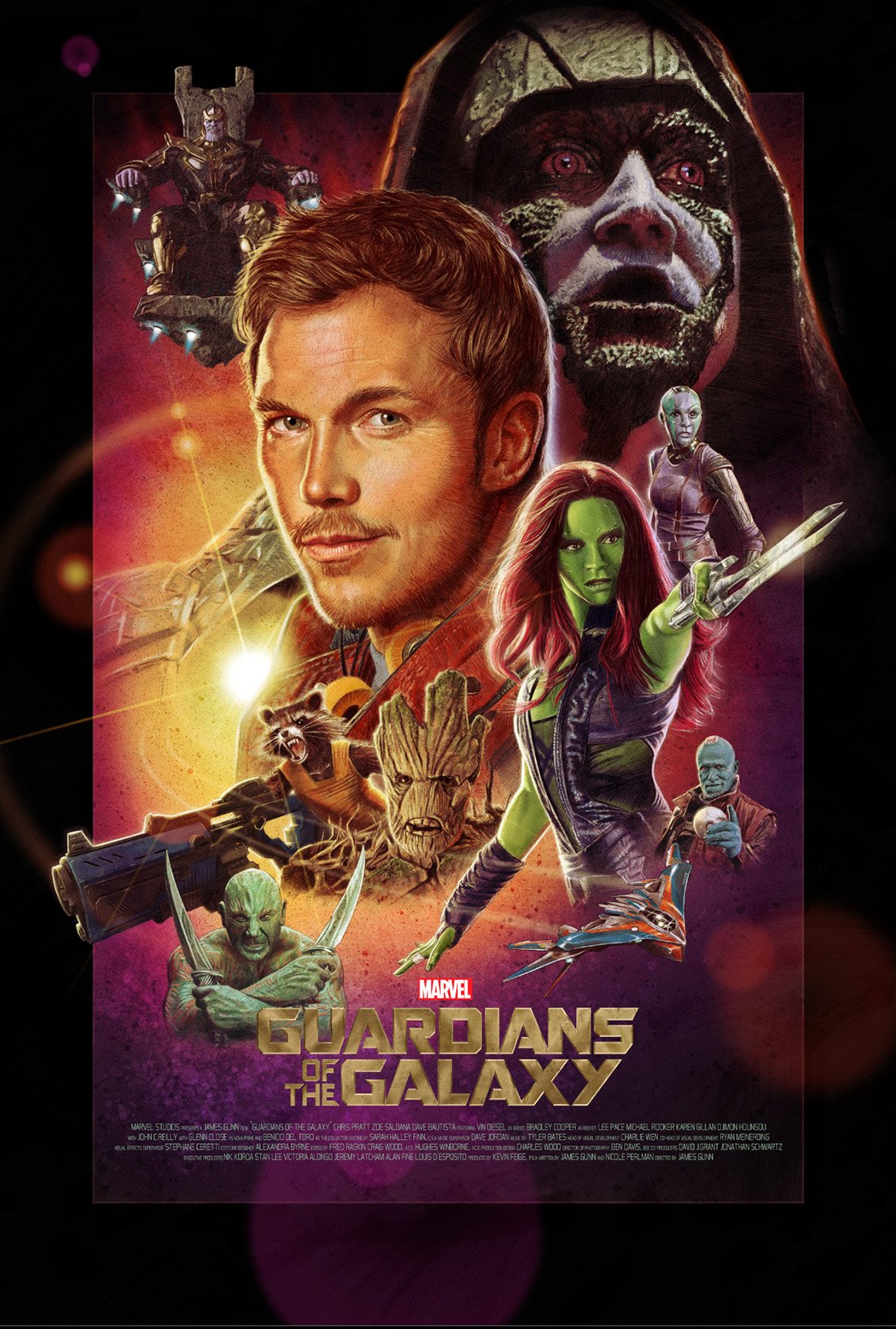 Guardians Of The Galaxy Movie Poster 2022