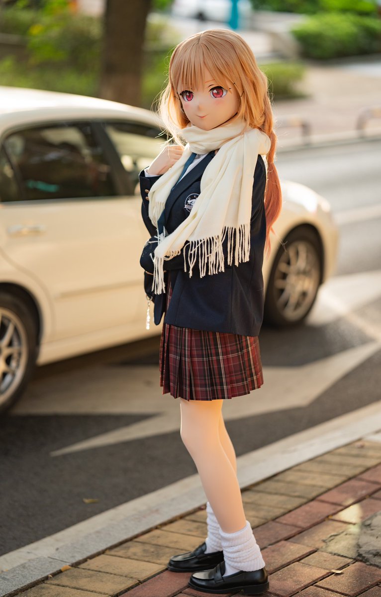 离子 On Twitter “私は可爱いですか?” 喜多川海梦:ryuukuworld 摄影:avril9er ———————————————— 约不到摄影,只好抓一只美少女jk入替了