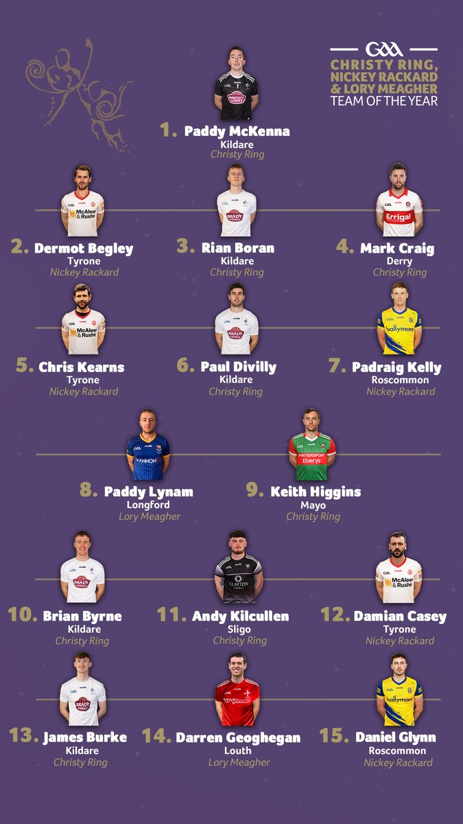 Here is the GAA Ring, Rackard, and Meagher Team of the Year for 2022 ...