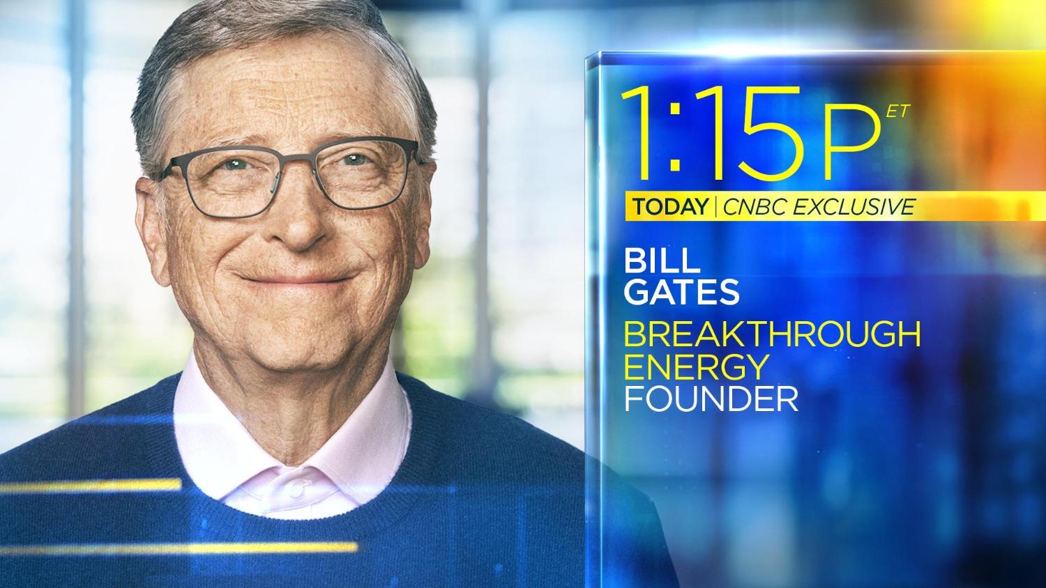 Cnbc On Twitter Today On Cnbctheexchange Billgates Joins