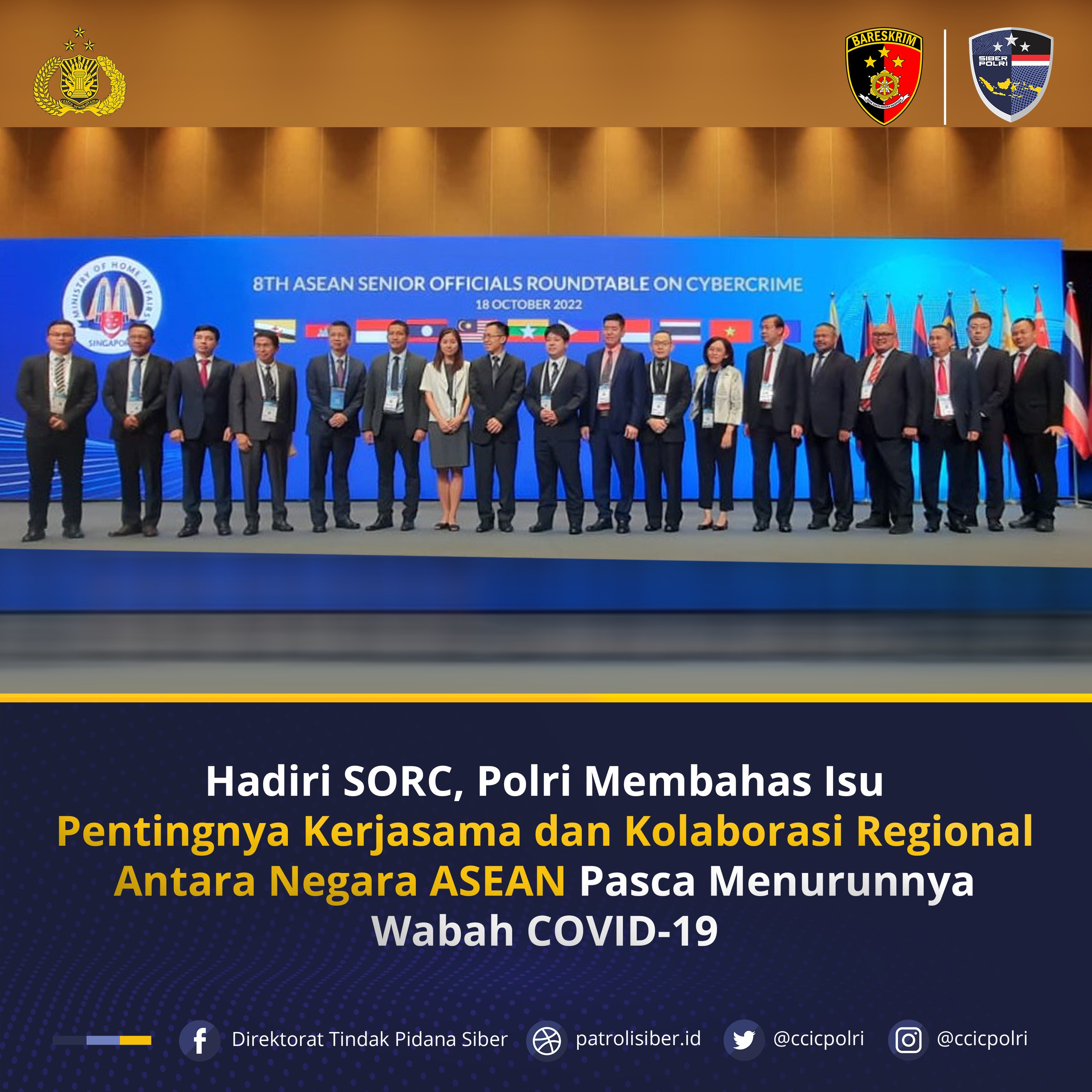 Direktorat Tindak Pidana Siber Bareskrim Polri (@CCICPolri) / Twitter