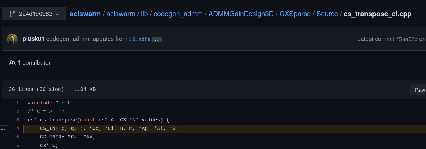 Tim Davis on Twitter: "@NChambrier @github That's my code, with absolute certainty (slightly ...