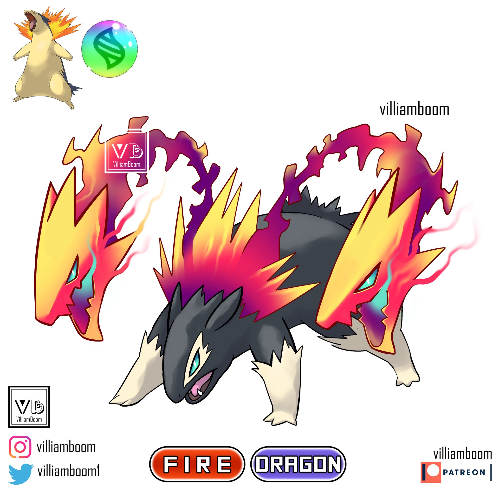 Pokemon Typhlosion Mega Evolution