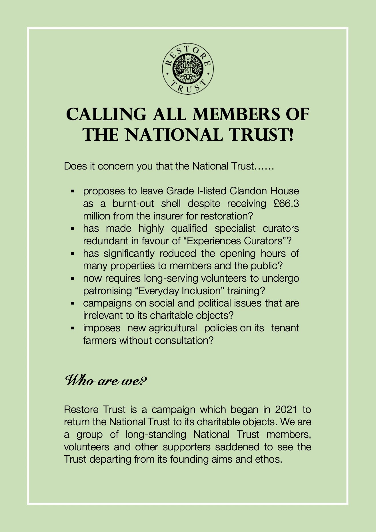 Charitable Trust Letterhead Format