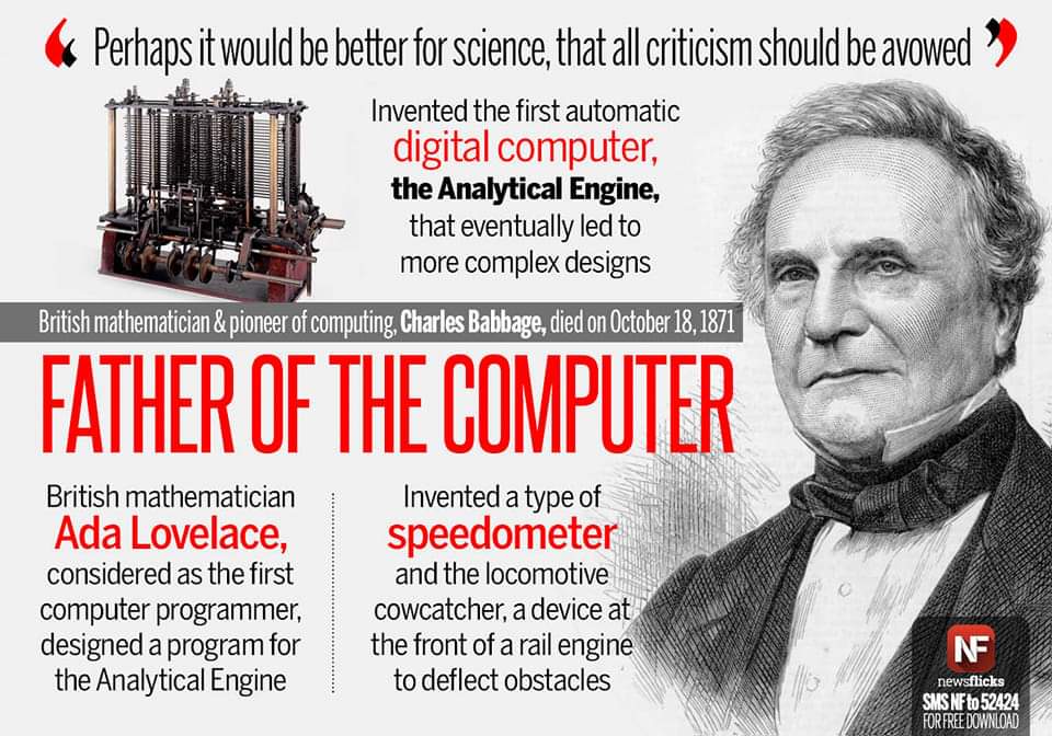 First Computer Invented By Charles Babbage
