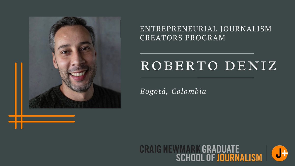 Newmark J+ on Twitter: "🚀 Roberto Deniz (@robertodeniz) is an investigative journalist based in ...