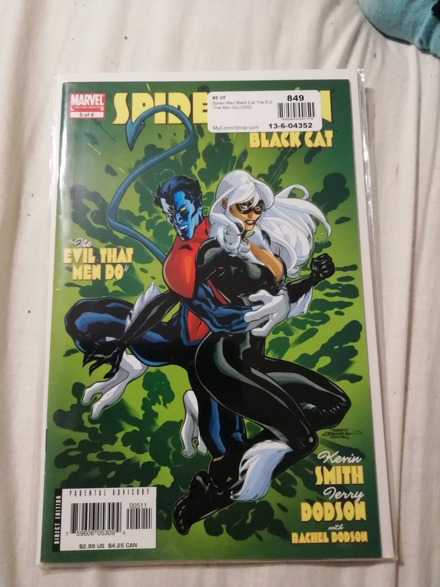 SKINS on Twitter: "I really like this cover Nightcrawler and Black Cat!"
