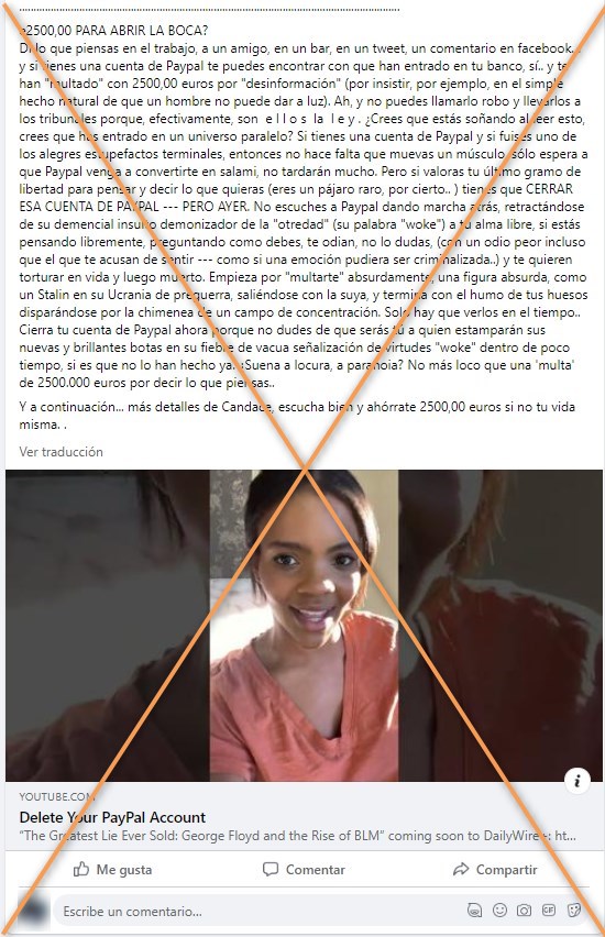 Agence France-Presse on Twitter: "RT @AfpFactual: 🇺🇸 PayPal publicó un documento en el que ...