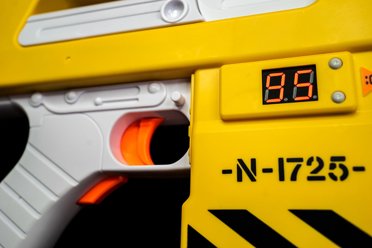 HOBBY Watch on Twitter: "ナーフリミテッド「M41-A パルスブラスター」レビュー 早い連射とグレネードアクション、弾数カウンターやサウンドギミックも搭載 https ...