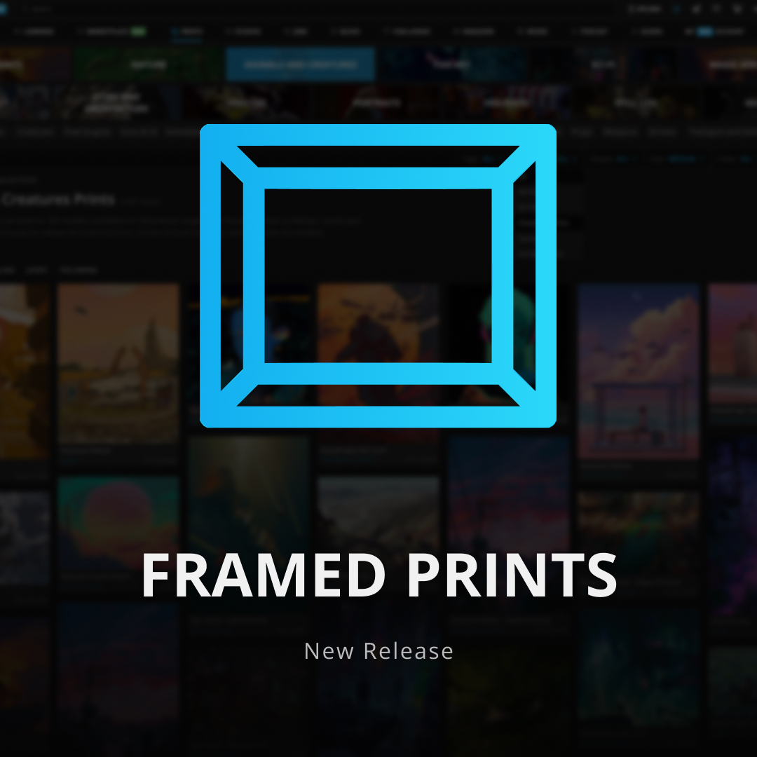 ArtStation.com on Twitter: "📣 Ordering ready-to-hang prints of your #artwork just got even ...