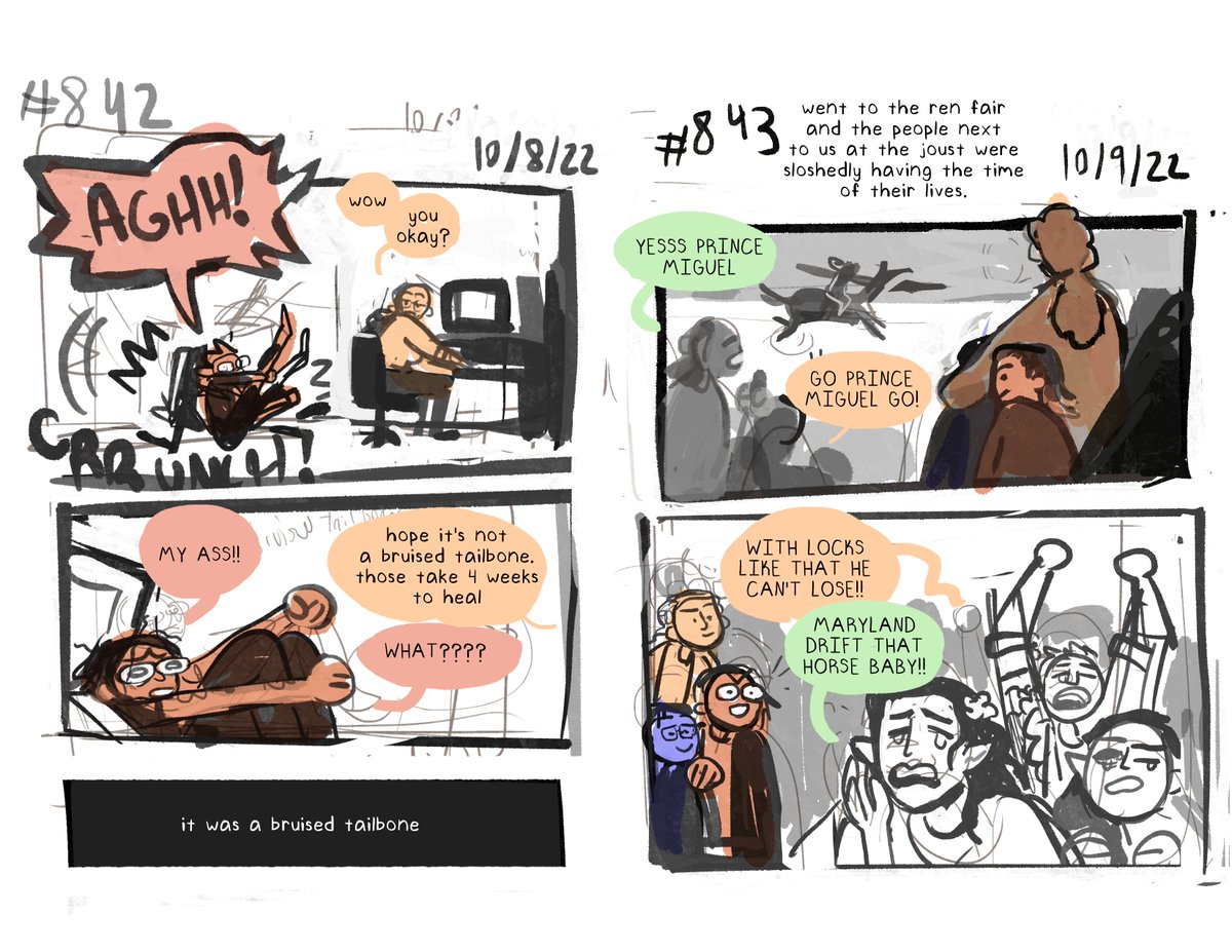 「someee daily comics! 🧵 」tess (quibbs) thompson!!の漫画