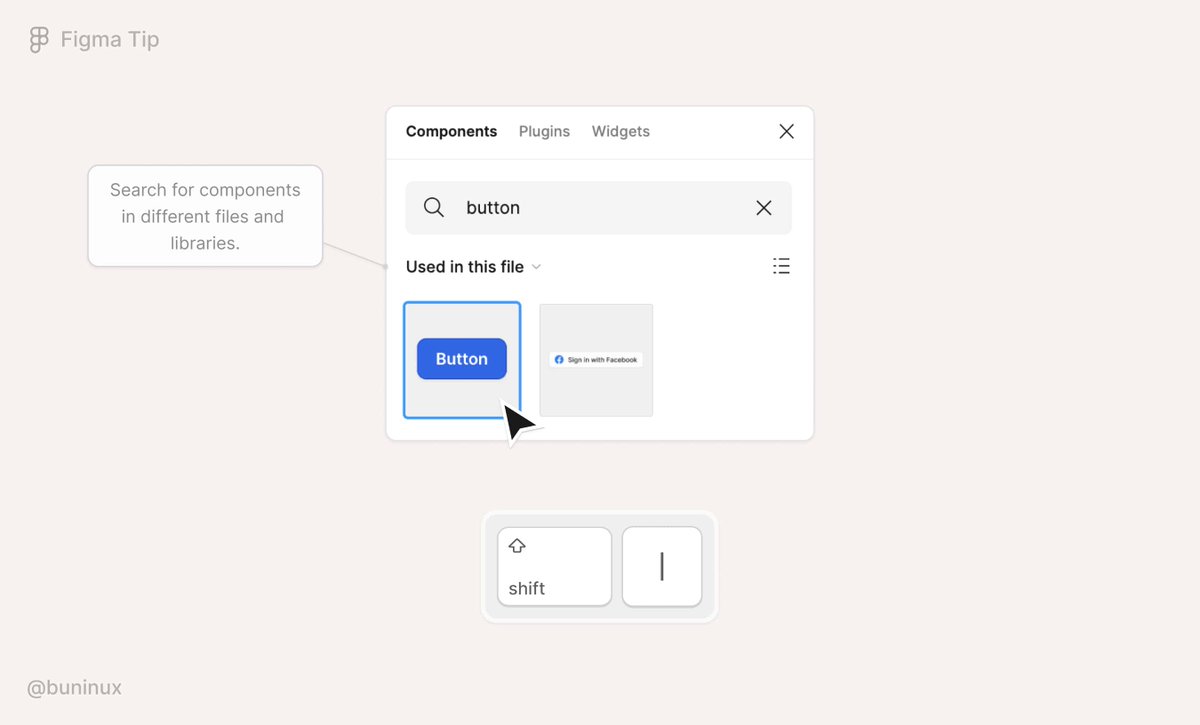 8 Figma tips to design faster 🏎💨 By @buninux 🧵 A thread 👇 #design # ...