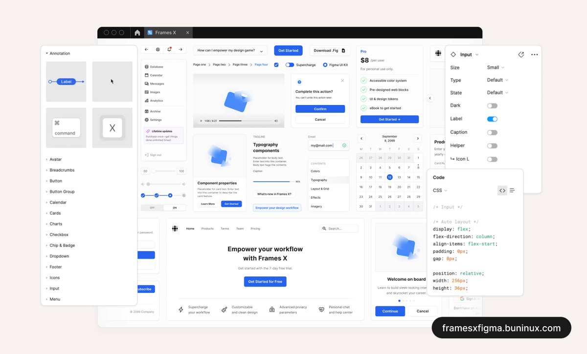 8 Figma tips to design faster 🏎💨 By @buninux 🧵 A thread 👇 #design #figma #uidesign #uxdesign # ...