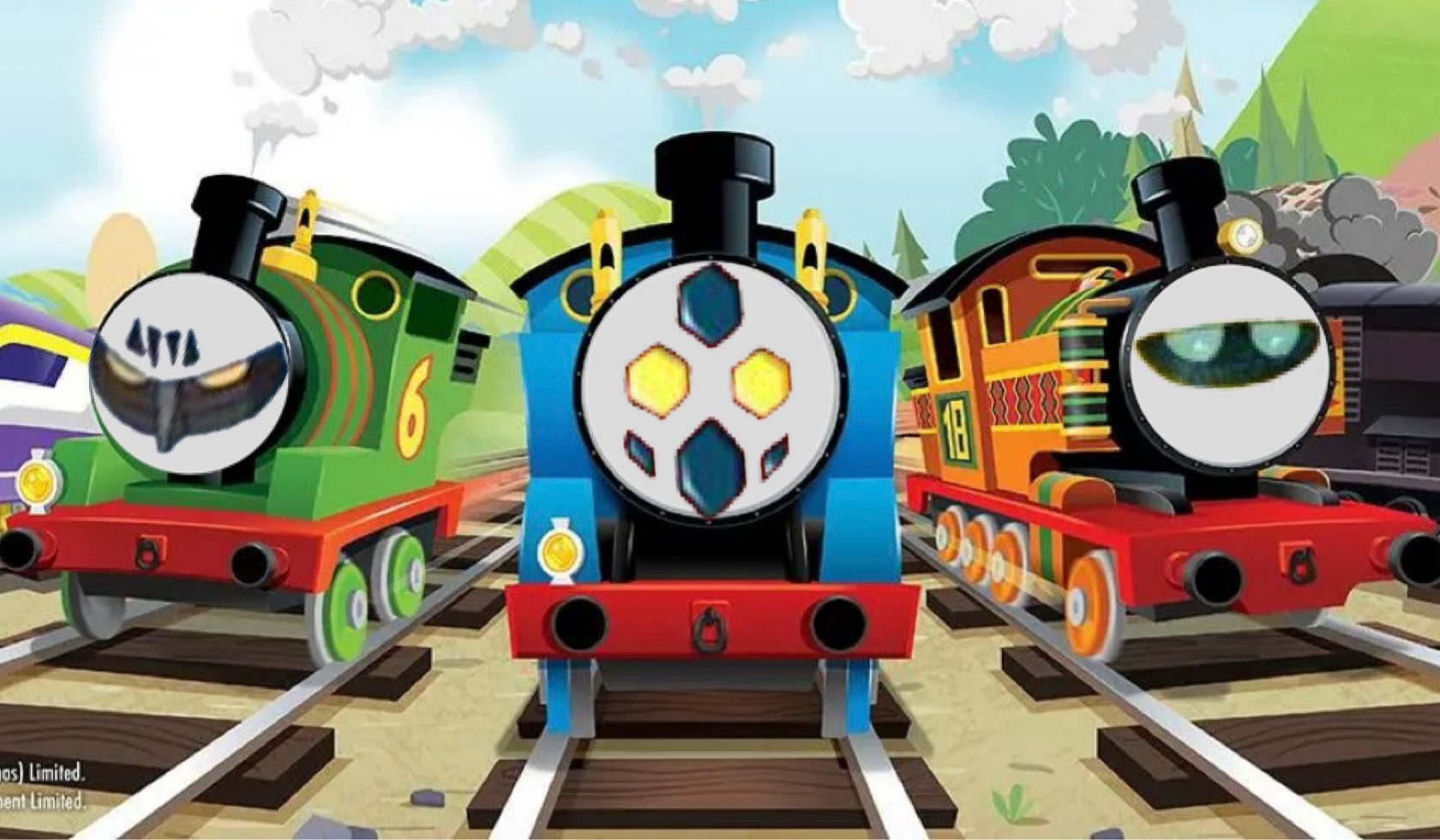 ORB on Twitter: "動力源をゲッター線に変えたトーマス達 https://t.co/Rb3NCdkeh2" / Twitter