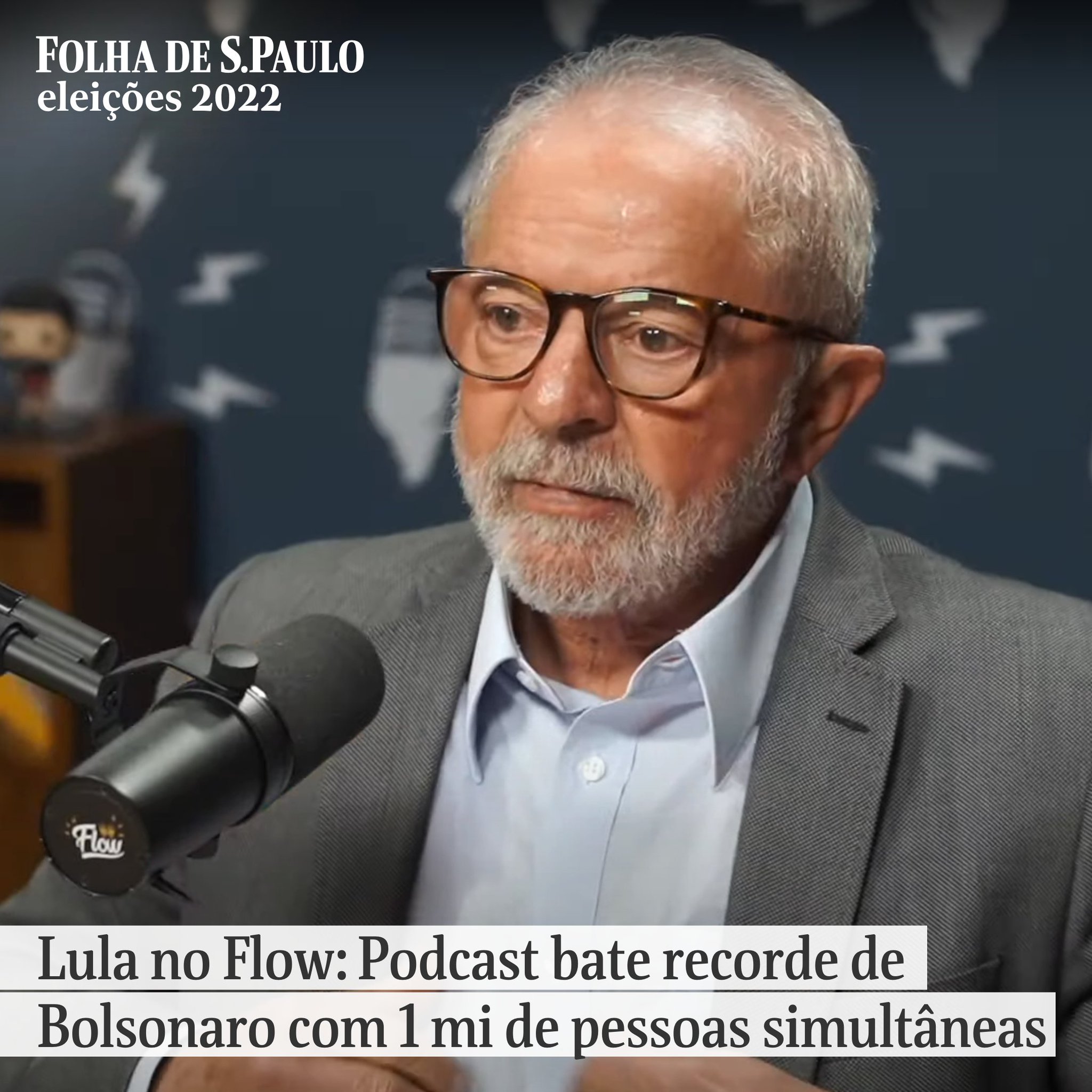 Folha De S Paulo On Twitter Eleições2022 Lula No Flow Podcast
