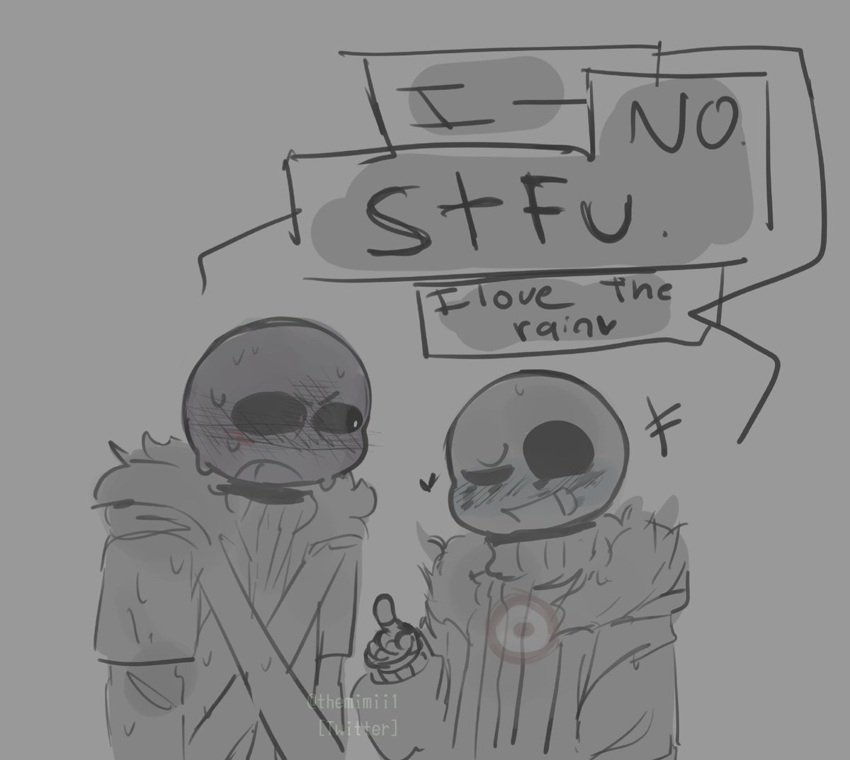 Mimii 🔞 on Twitter: "Killer and Cross enjoying the rain..yes sure the rain #crossmare # ...