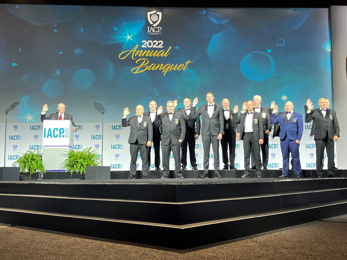 The IACP on Twitter: "Chief John Letteney, Thomasville, Georgia, Police Department, was formally ...