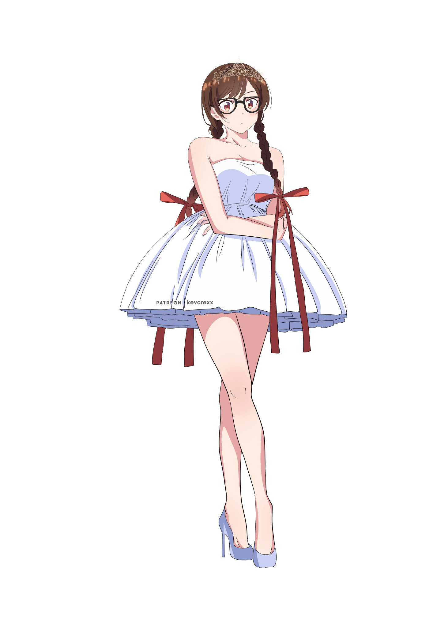 Kevcrexx On Twitter Cover Kanokari 256 Anime Version Nsfw Ver 1mlkzrozbd