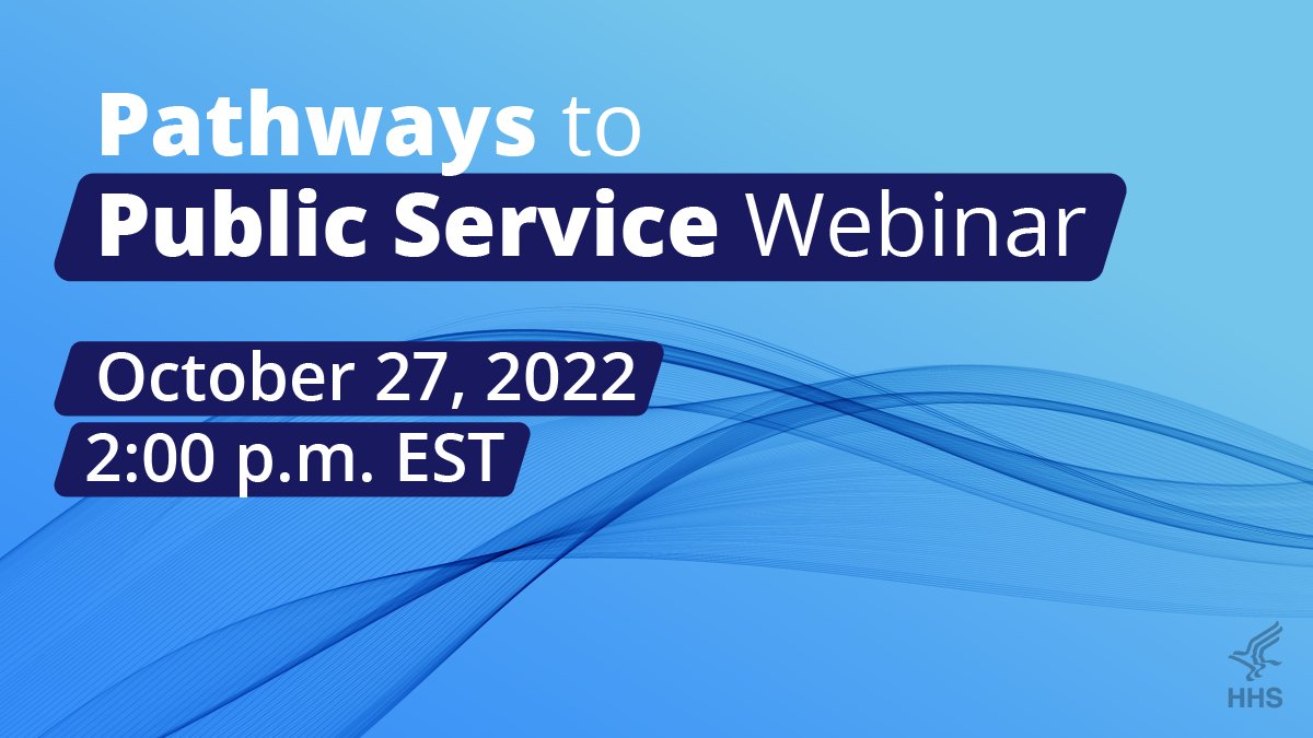 Explore career opportunities at HHS by attending the Pathways to Public ...