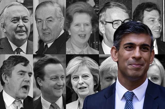 How does Rishi Sunak compare to former UK Prime Ministers? 7 key charts ...