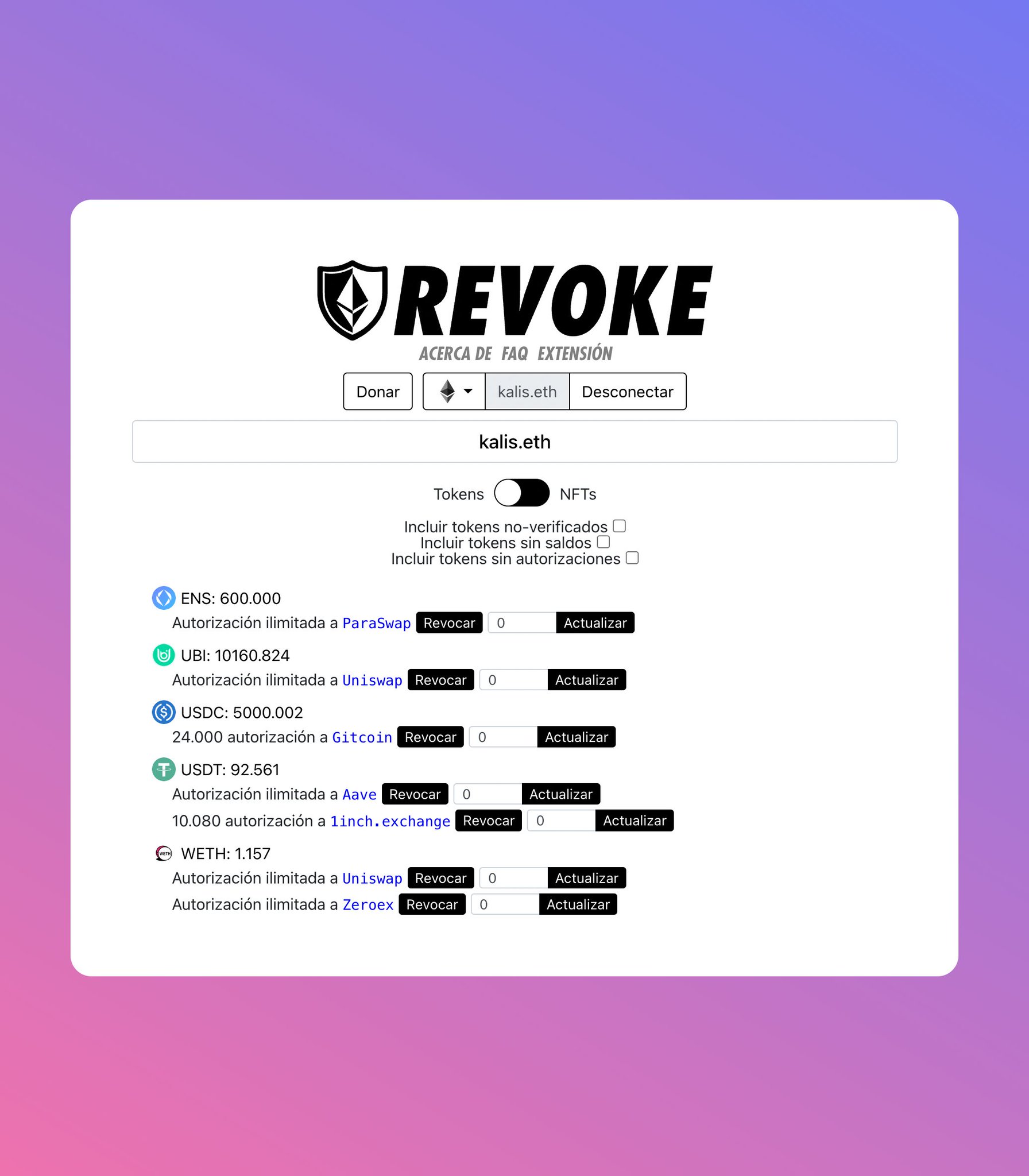 Revoke.cash on Twitter: "It has been almost two weeks since @EFDevcon in Bogotá! One important ...