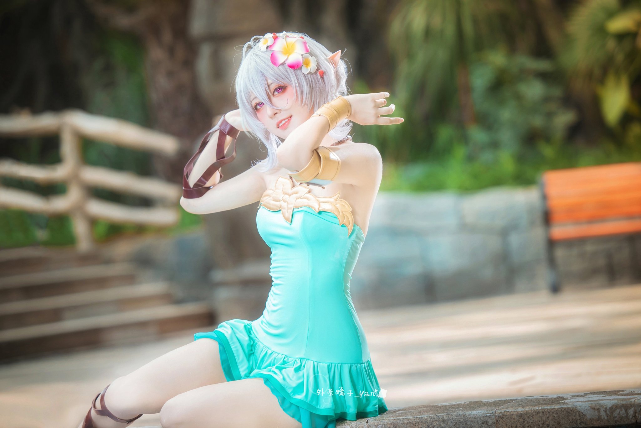 TW Pornstars - 1 pic. 🌸外星嫣子_Yan🌸🍥. Twitter. 【可可萝 cos☘️】 #プリンセスコネクトReDive #priconne #コスプレ ...