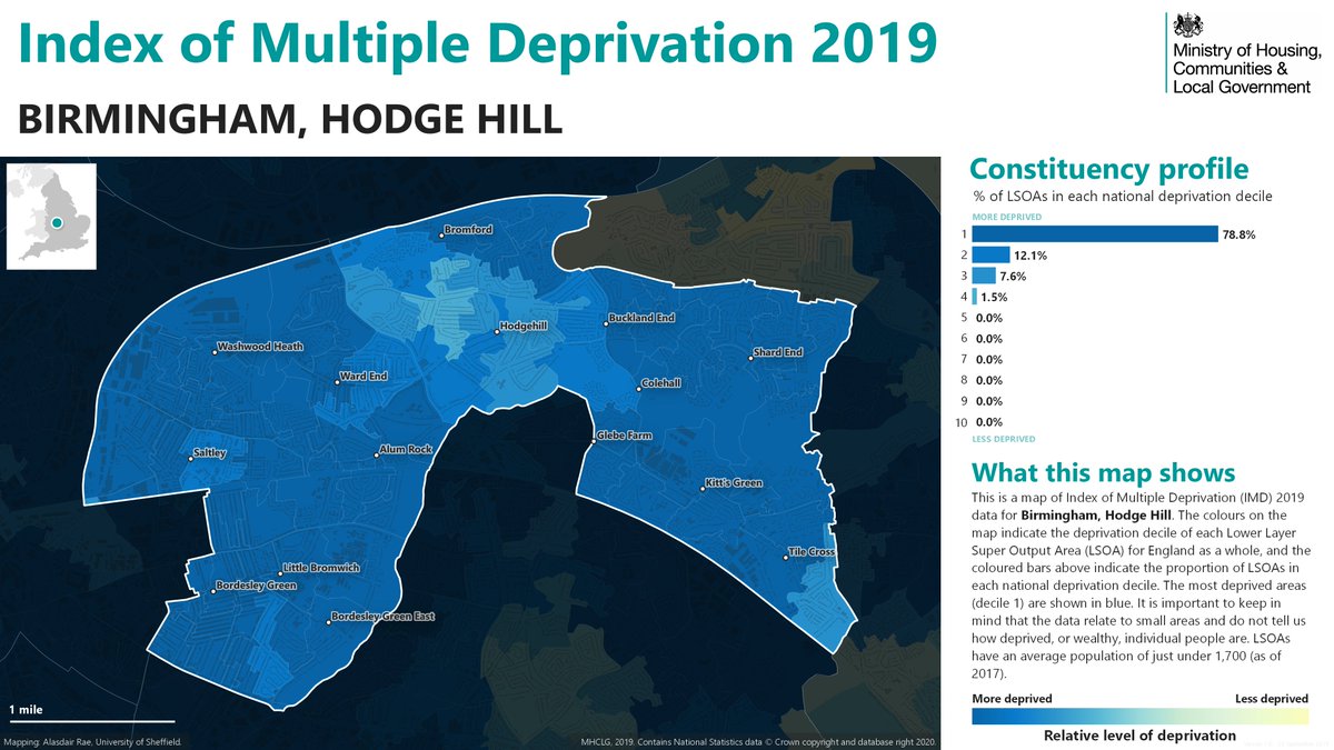 A reminder for anyone looking for deprivation maps for constituencies ...