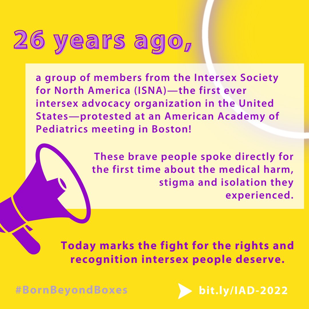 Adm Rachel Levine On Twitter Today Marks The First Time Intersex