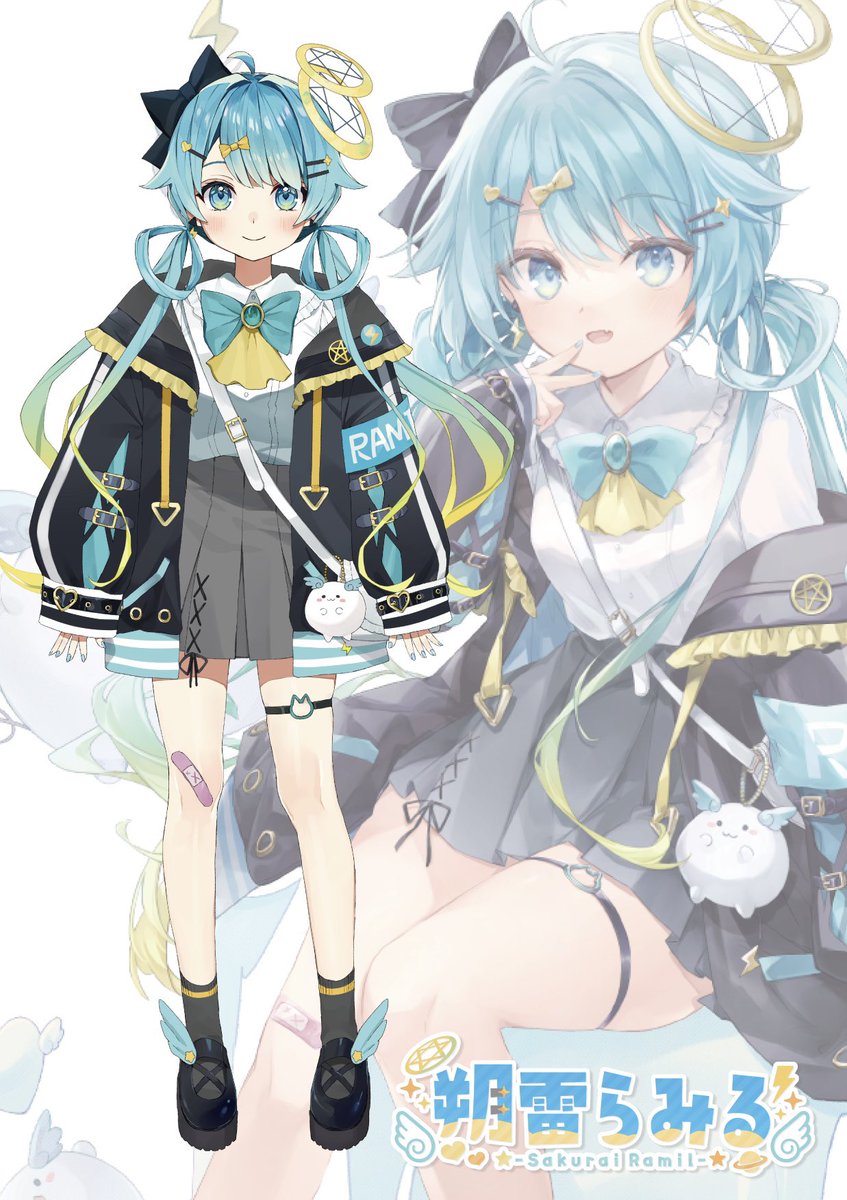 朔雷らみる⚡️💫 10/24初配信 on Twitter: "⚡+\\ ゲームだいすきポンコツ天使！#朔雷らみる //+⚡ 🎮☞ https://youtube.com ...