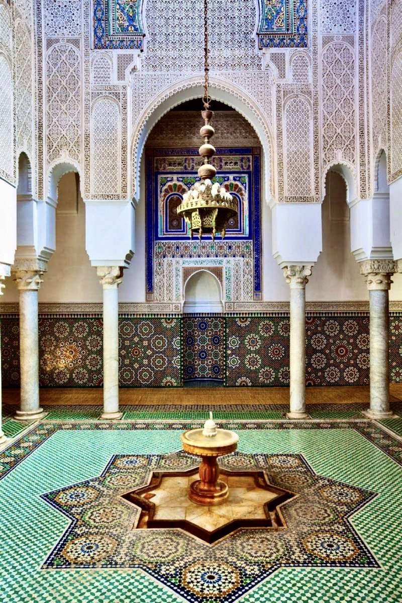 Moroccan design is all about colour, texture & fluid lines. It is a ...