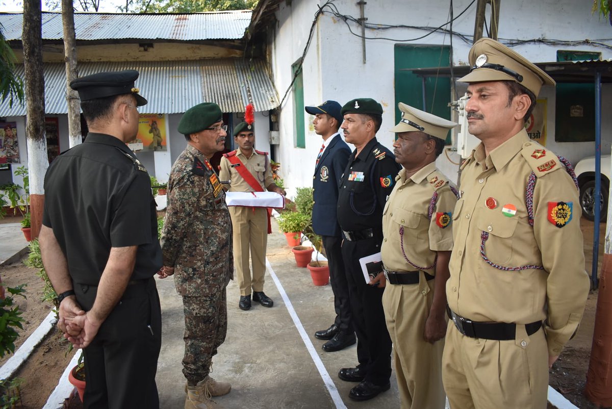 NCC Dte MP&CG on Twitter: "#ADGvisit Maj Gen AK Mahajan, ADG, MP& CG Dte and Brig Sanjoy Ghosh ...