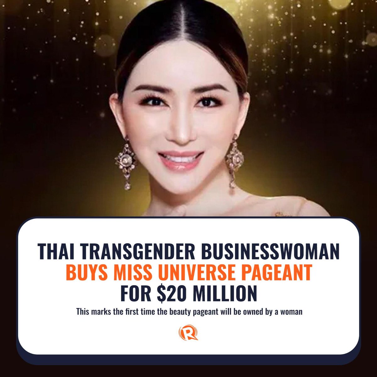 Rappler On Twitter A Thai Celebrity Media Tycoon And Transgender