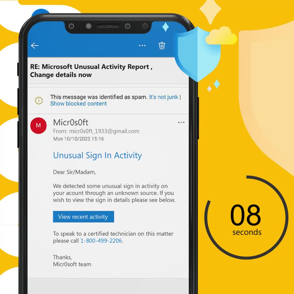 Phishing is becoming increasingly sophisticated. How many phishing red ...
